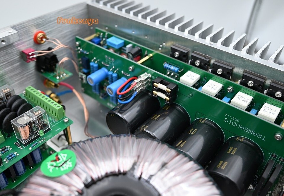 Master FM801 Hi-End 250W+250W HiFi Stereo 2.0 Channel Power Amplifier ...