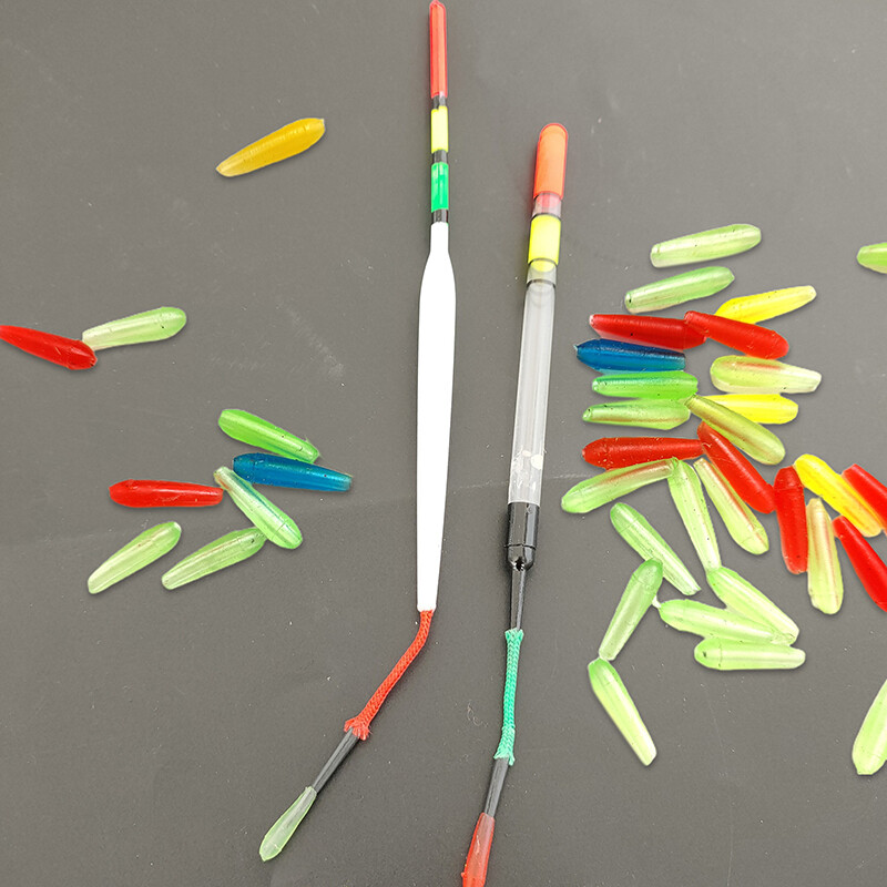 100pcs Outdoor Float Fishing Adapter Soft For Sea Carp Fishing Bait ...