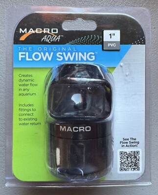 MACRO AQUA 660368 1” PVC 1” BARB FLOW SWING NEW | eBay