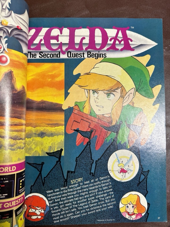 Pristine First Nintendo Power Magazine Premier Issue 1 Super Mario 2 3 ...