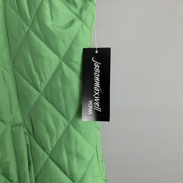 Jason Maxwell Puffer Vest- NWT- Size 1X - Green | eBay