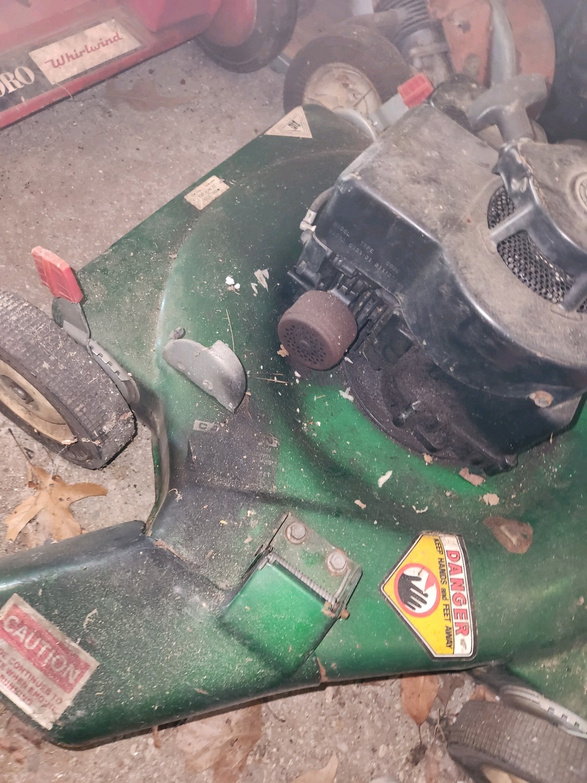 Rare Vintage Mastercut Briggs Push Mower Clean Green Nice Shape Overall ...