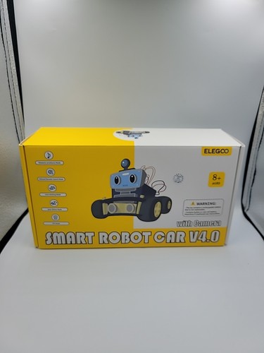 ELEGOO Smart Robot Car Kit V4.0 with Camera | STEM Toy for Kids 12 ...