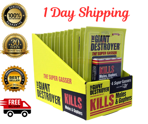 The Giant Destroyer Super Gasser For Moles Gophers Woodchucks Rats 12 ...