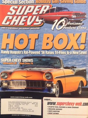 Super Chevy Magazine Randy Haapala's '56 Chevelle Pt.2 December 2001 ...
