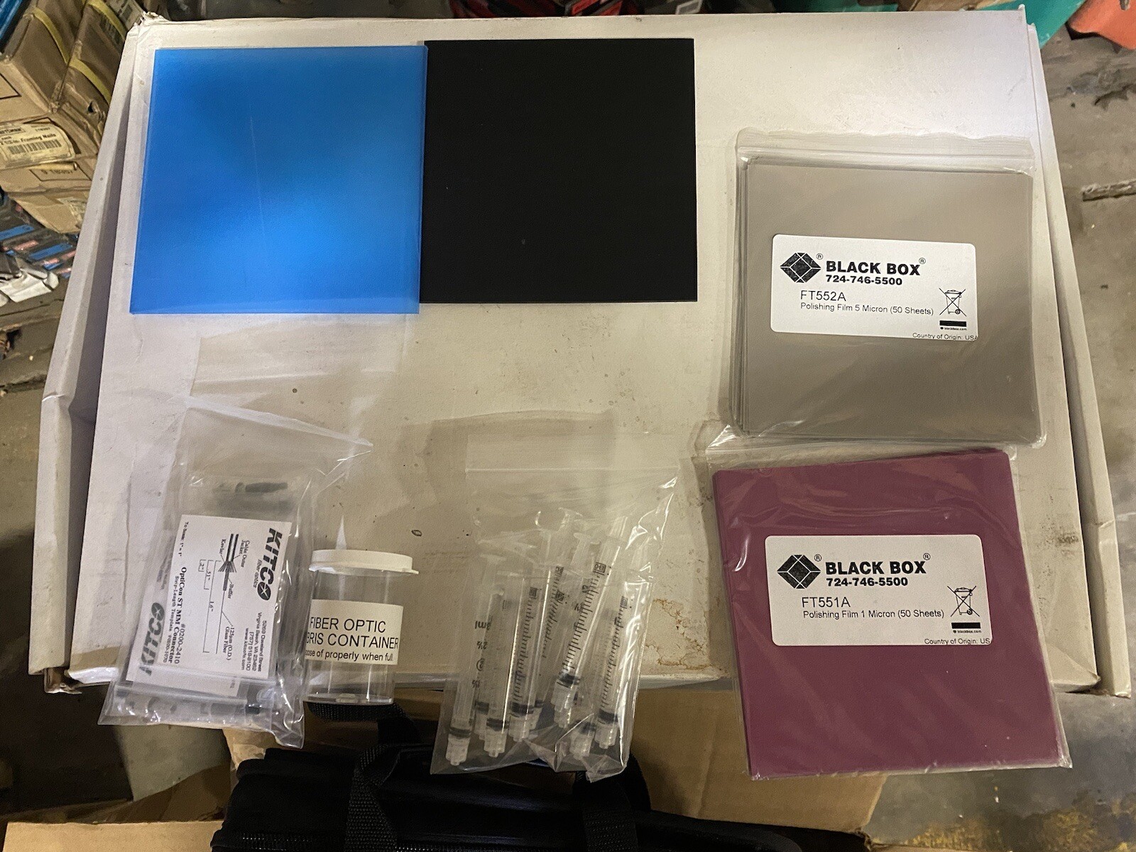 Black Box, Fiber Optic professional installation kit, Black box Part # ...