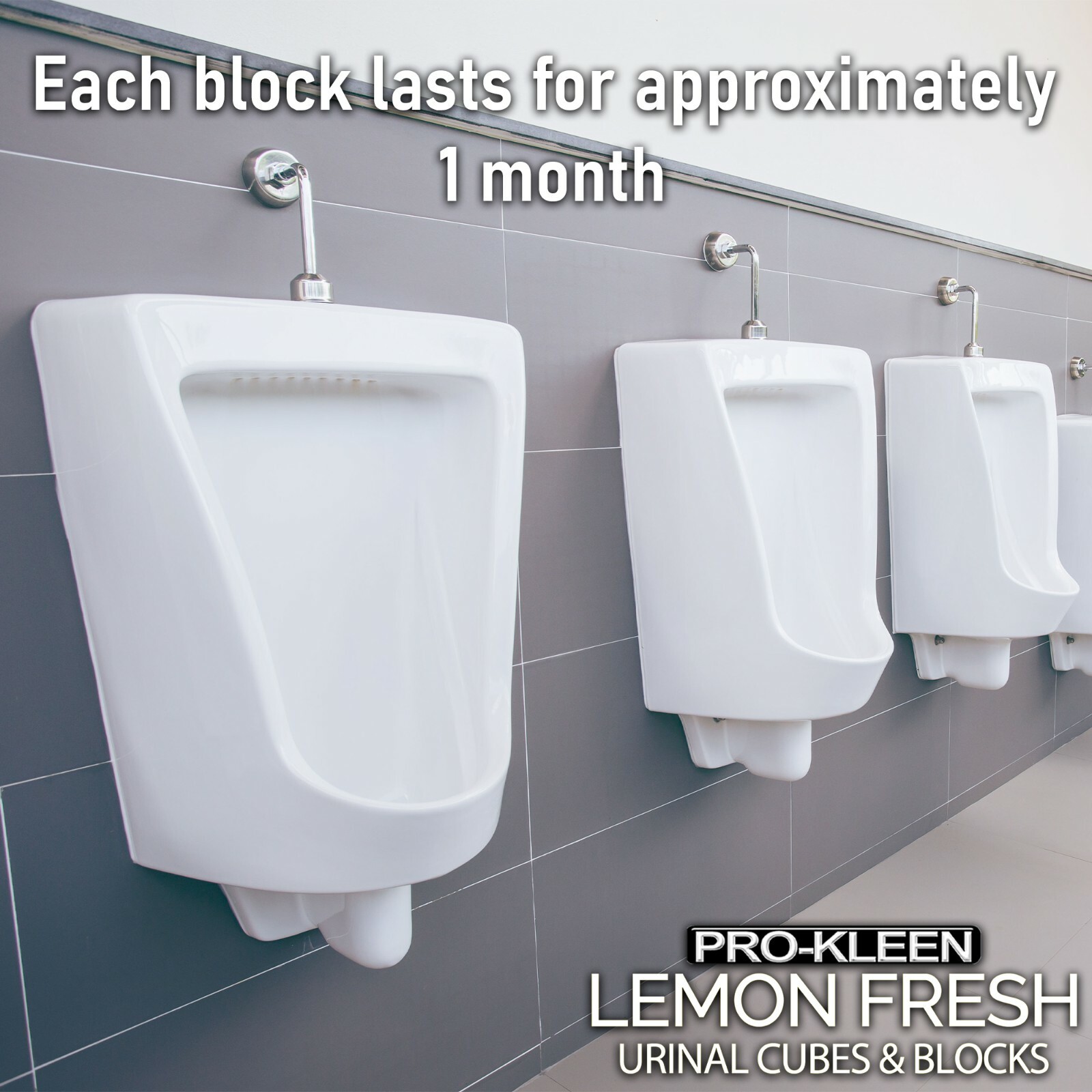 Urine Toilet Channel Blocks 6KG Bucket Cube Piece Chunks Lemon Wall ...