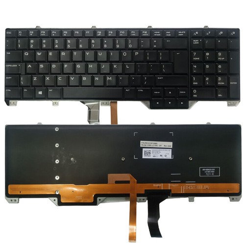 Laptop NEW For DELL Alienware 17 R2 17 R3 Backlit Keyboard UI | eBay