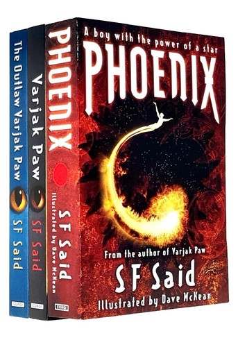 SF Said Collection 3 Books Set (Varjak Paw, The Outlaw Varjak Paw ...