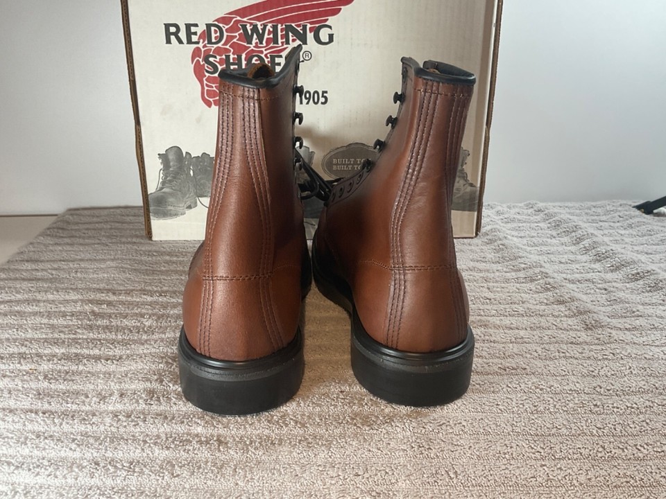 NOS Red Wing 953 Supersole MULTIPLE SIZES Round Soft Toe Boots NOS Work ...