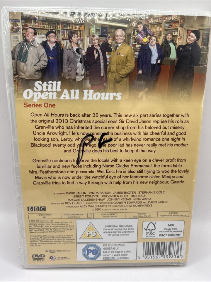 Still Open all Hours - Series 1 + 2013 Christmas Special (DVD) BBC New ...