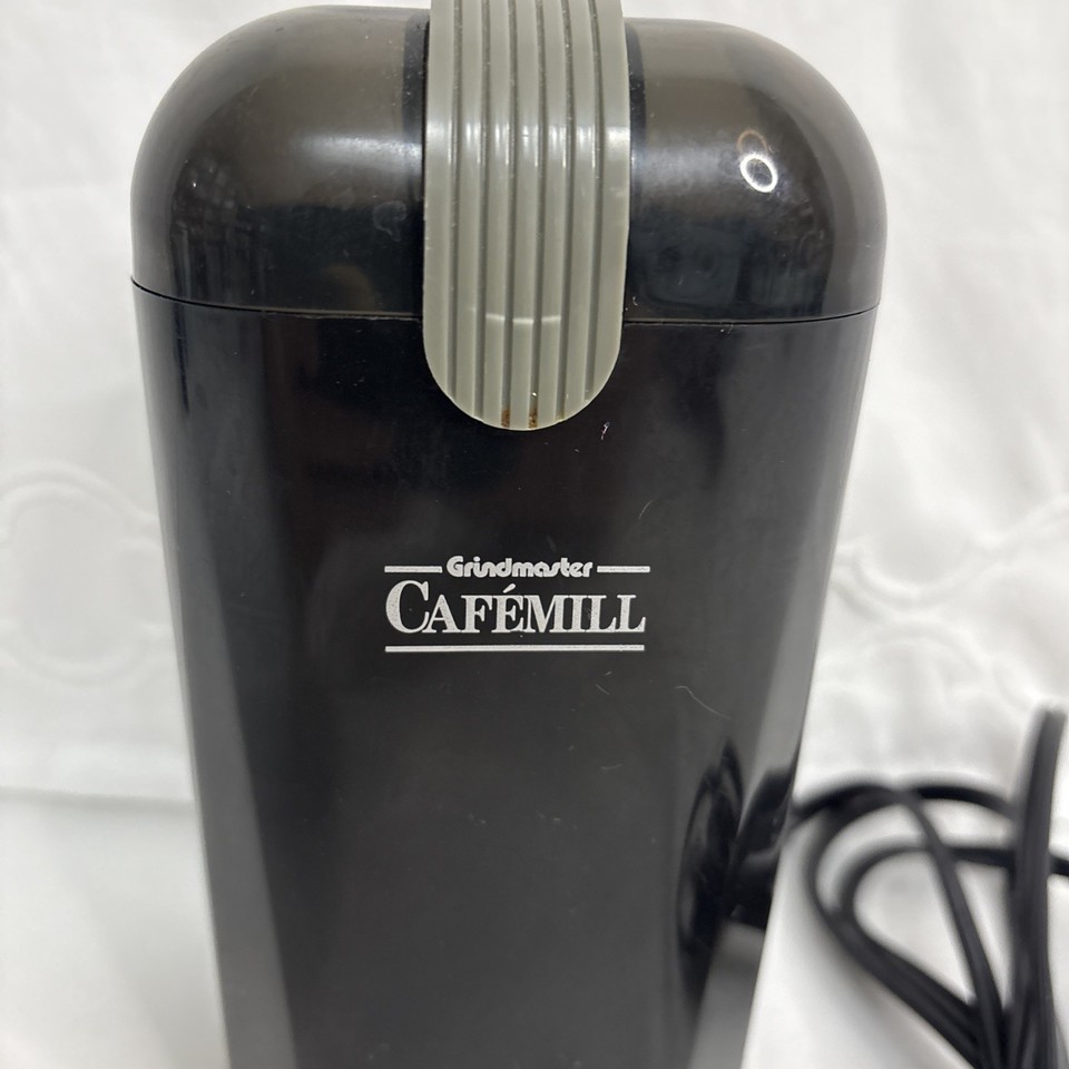 Grindmaster Cafemill Electric Coffee Grinder Model H-10 Black Tested ...