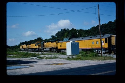 Railroad Slide - Union Pacific #210 Laboratory Passenger Car 1995 MOW ...