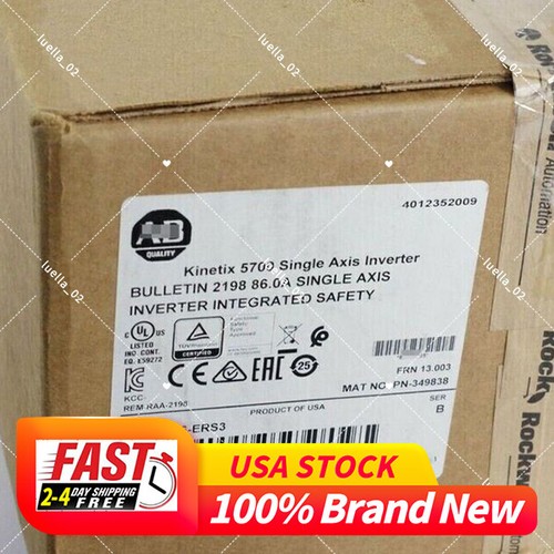 New Factory Sealed AB 2198-S086-ERS3 /B Kinetix 5700 Inverter ...