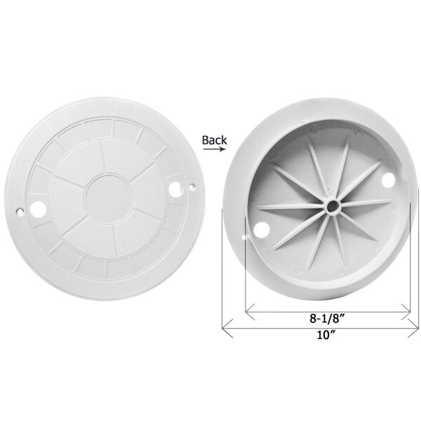 MP Auto-Fill Swimming Pool Water Leveler Deck Lid Cover HD White ...