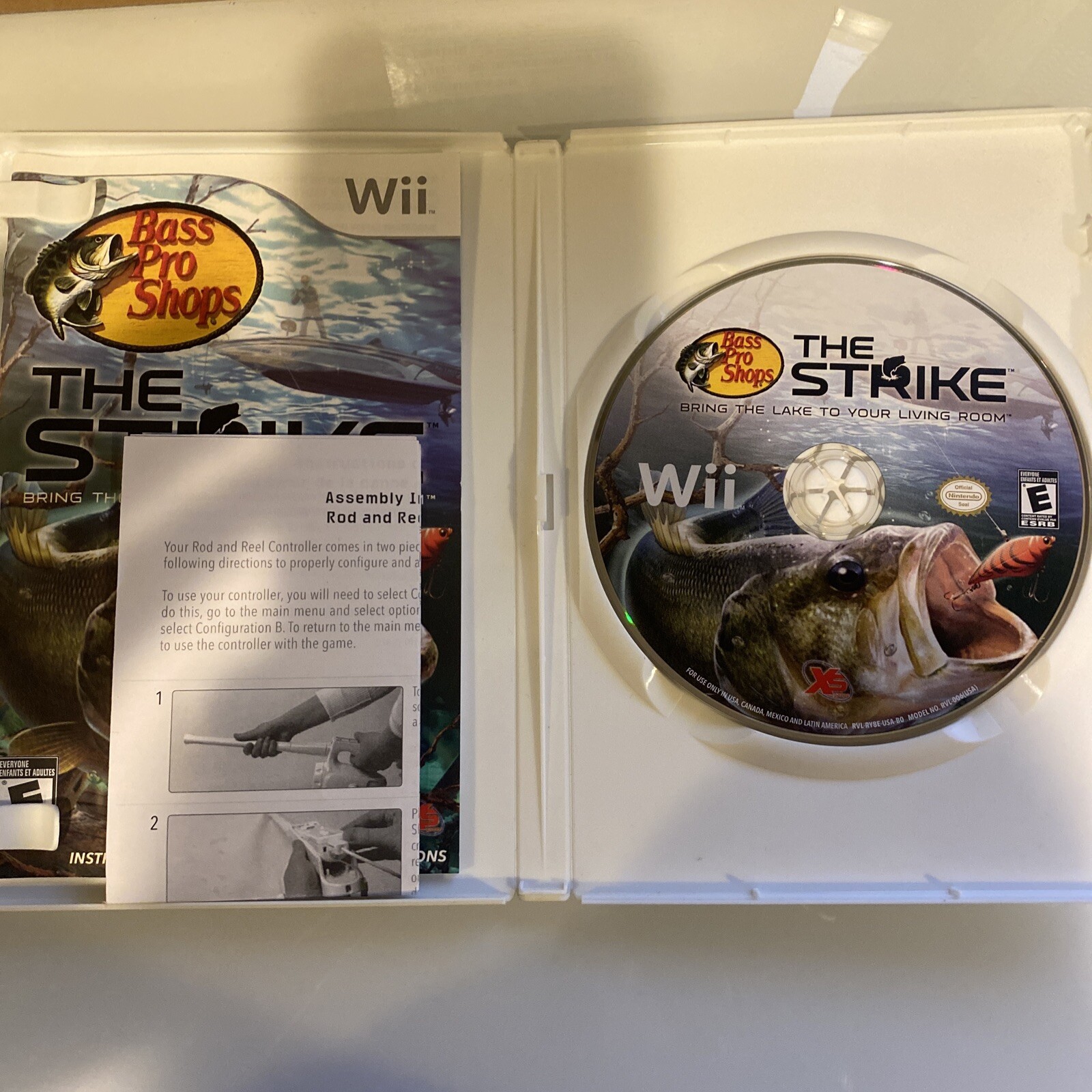Bass Pro Shops: The Strike (Nintendo Wii, 2009) Complete 842892011920 ...