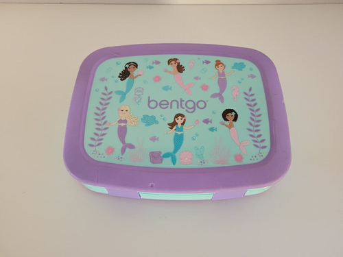 BENTGO Kids "Mermaids In The Sea" 5-Compartment Leak-proof Lunch Box | eBay