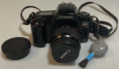 VTG Canon EOS Rebel II Camera W/ Canon 35-80mm Lens + Accessories ...