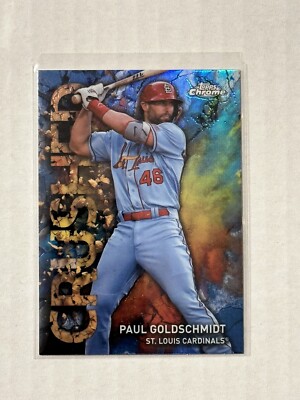 2023 Topps Chrome Update Paul Goldschmidt Crushed St Louis Cardinals ...