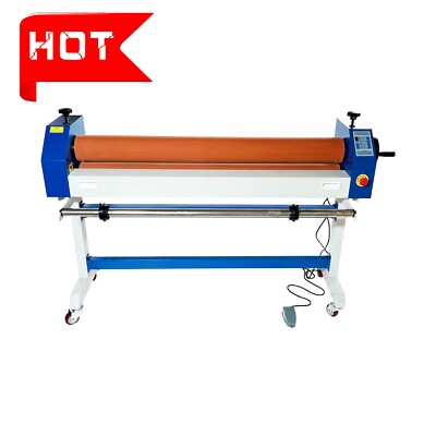 63" Automatic Electric/Manual Cold Laminator Wide Format Cold ...