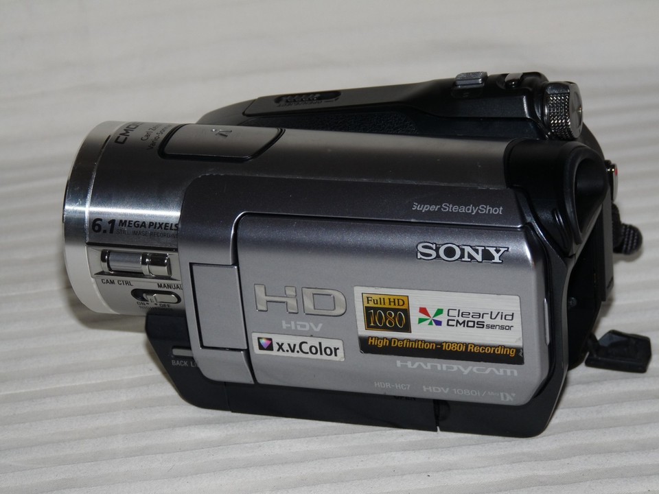 READ DESCRIPTION Sony HDR-HC7 MiniDV HD HDV 1080i Camcorder Camera VCR ...