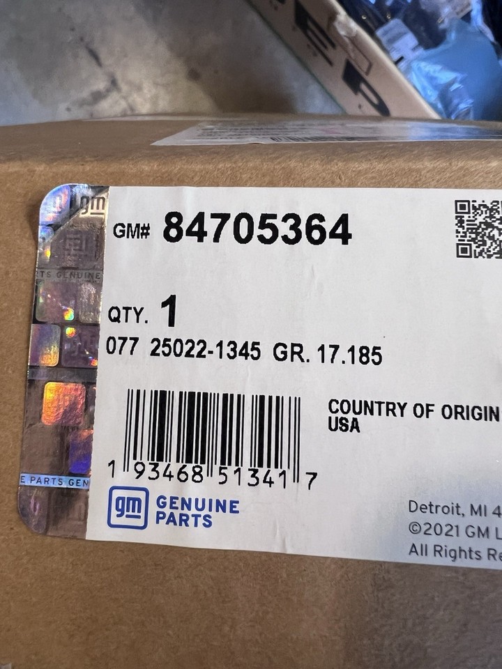 OEM 2021 - 2024 Chevrolet Tahoe Driver Side Liftgate Inner Panel Cover ...