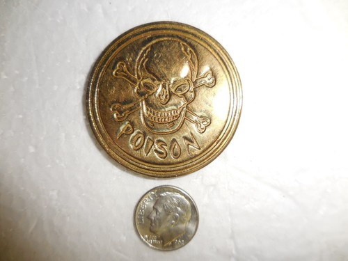 Vintage Mega Metal #2 SUPER POISON COLLECTORS SLAMMER POG as shown ...