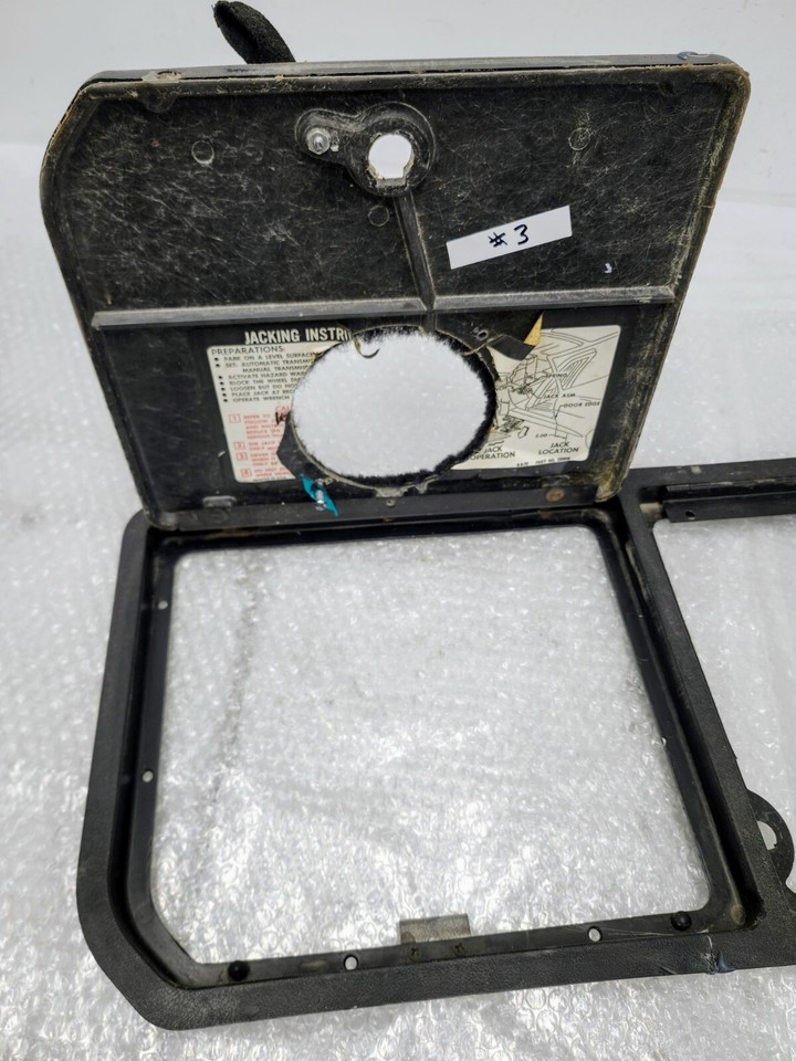 69-77 C3 Corvette Rear Storage Compartment Door Lid Cover Panels & Trim ...