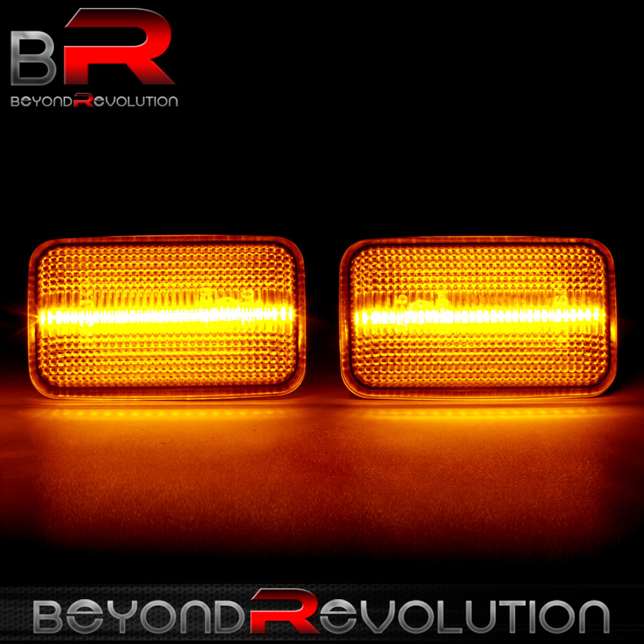 For 1988-1997 911 964 968 993 LED Fender Sidemarker Assembly Lights ...