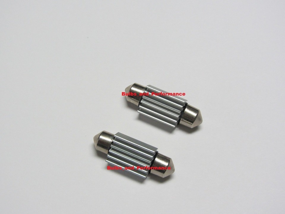 3 LED 6000K White 6418 C5W CANBUS ERROR FREE LICENSE PLATE LIGHTS BULBS ...