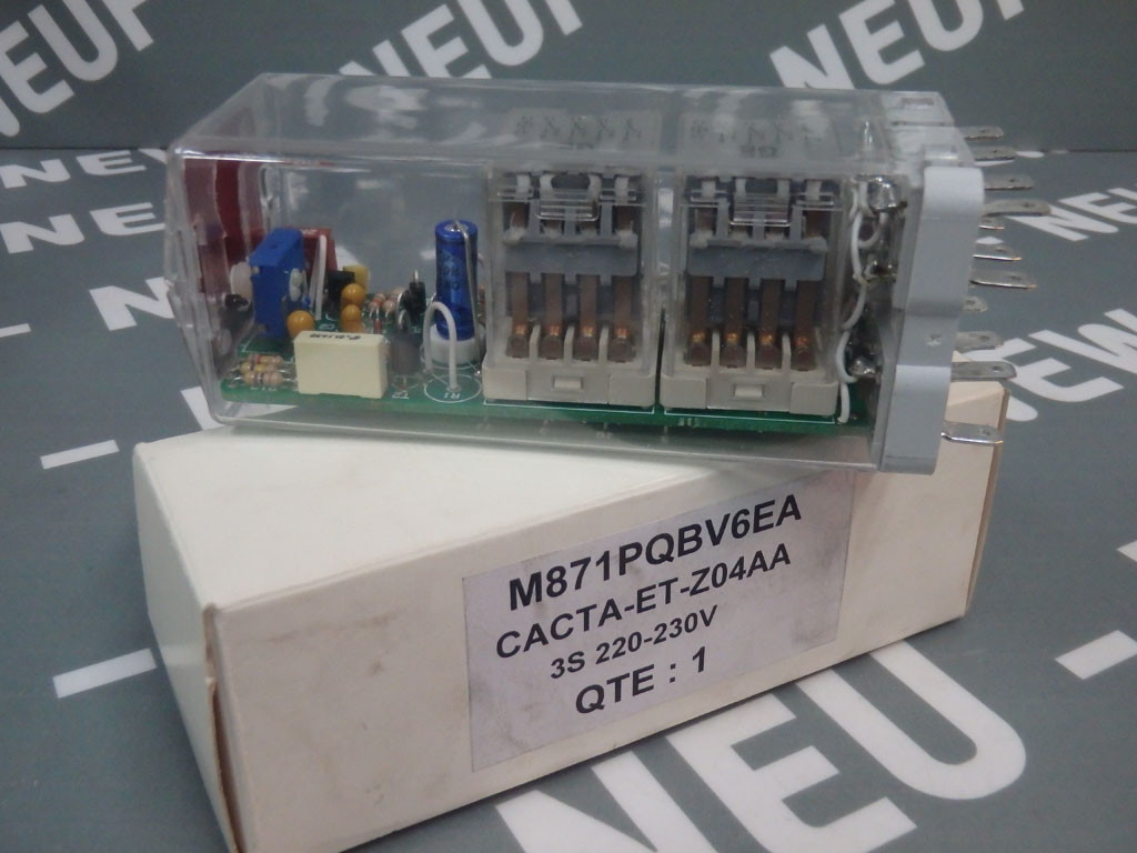 CACTA-ET-Z04AA 3S220-230V - MTI M871PQBV6EA Relay Timed New | eBay ...