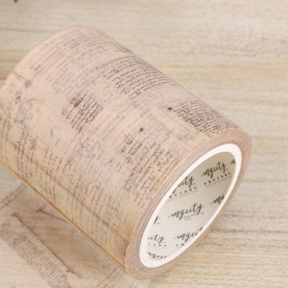 DIY Paper Tape Decorative Washi Tape Gothic Style Paper Wrapping Tape ...