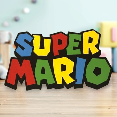 Super Mario Logo Foam Handmade 30 Inches Wide | eBay