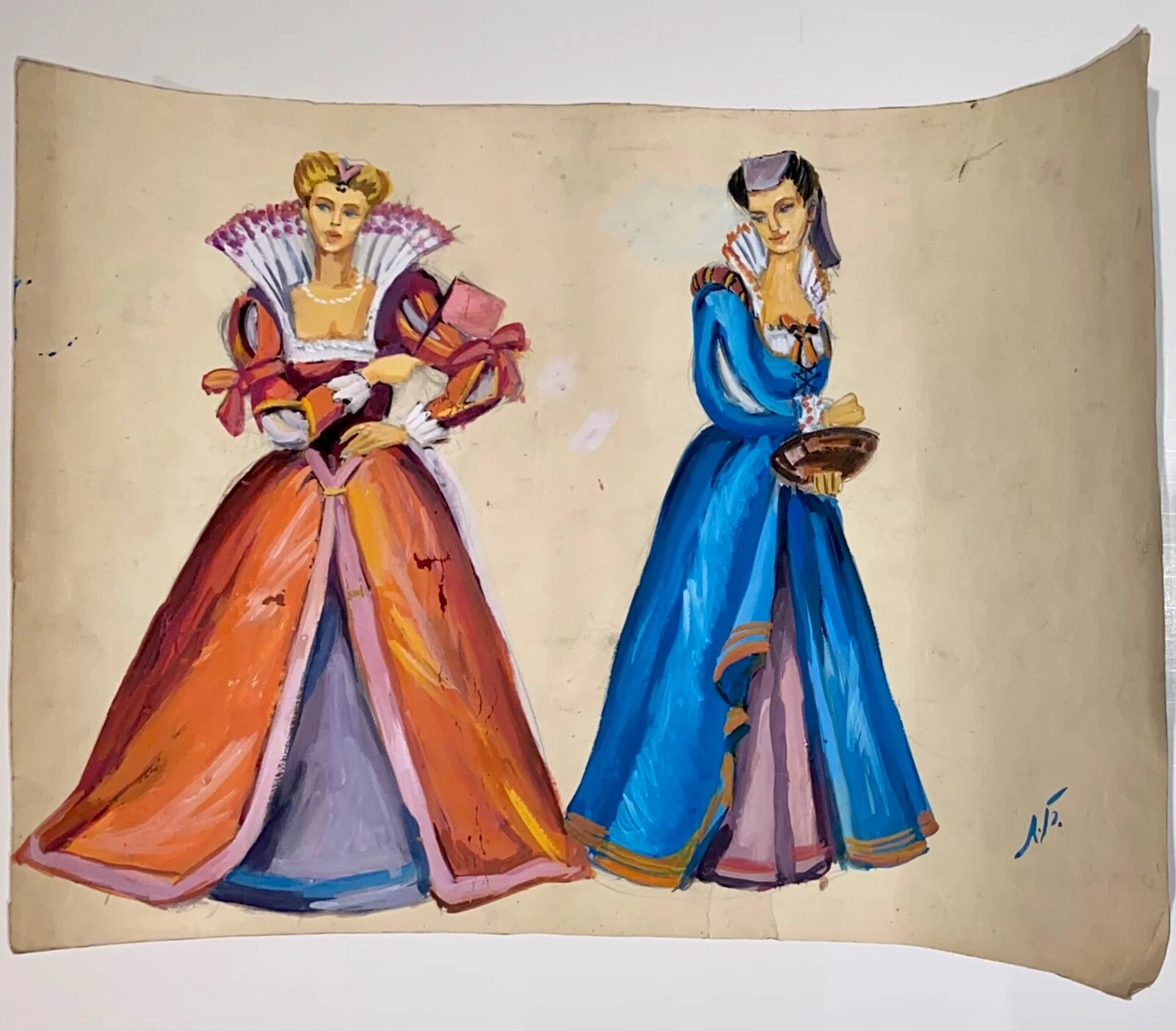 Theatre Costume Design Sketches