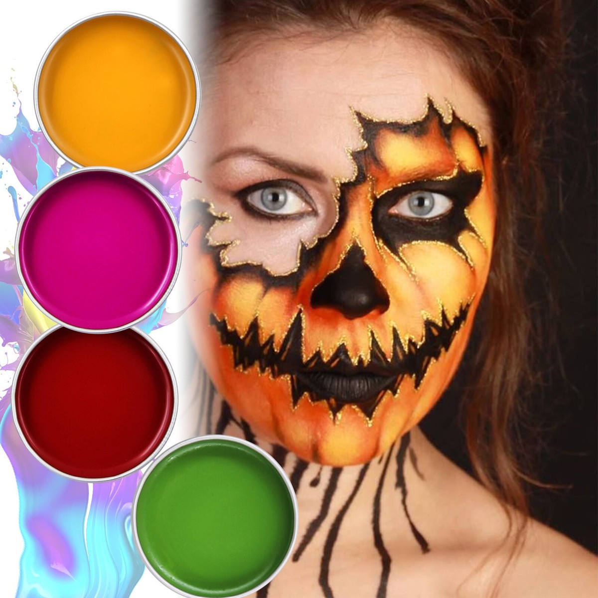 Wolf Face Paint Designs
