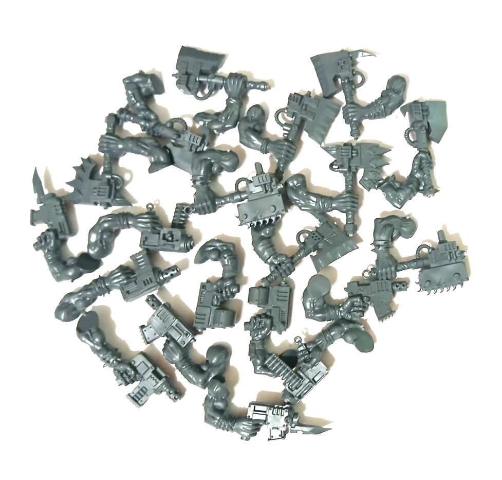 40k Ork Nobz Slugga and Choppa Bits x20 | eBay