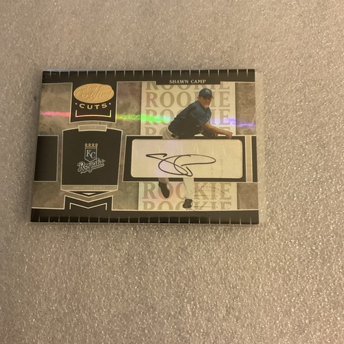 2004 Leaf Certified Cuts #295 Shawn Camp Rookie Royals Autograph #'d ...