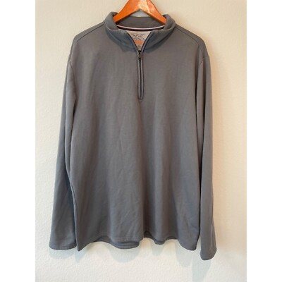 Original Weatherproof Vintage Gray Rayon Blend 1/4 Zip LS Pullover | eBay