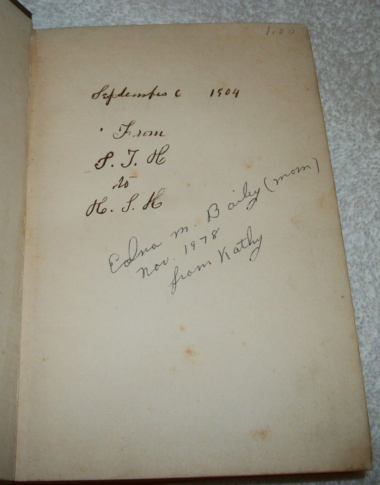 Rena's Experiment by Mary J Holmes (1904, HC, 1st edition ) Holmes Last ...