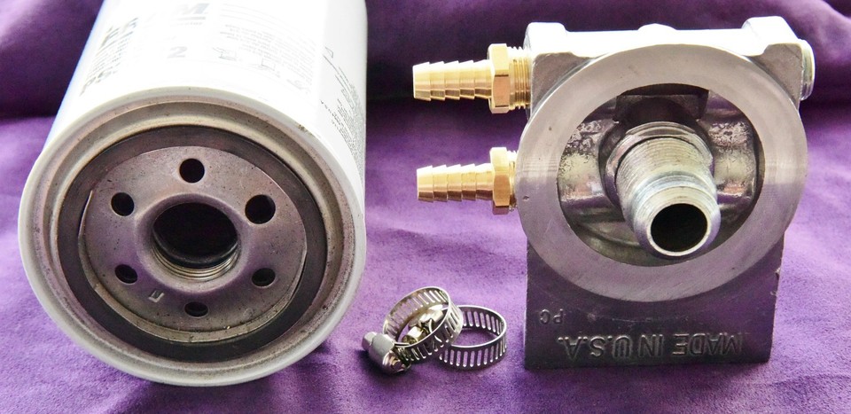 WVO Diesel 4 Port Mount/Base, NO FRAM PS3712 Fuel Filter Water ...