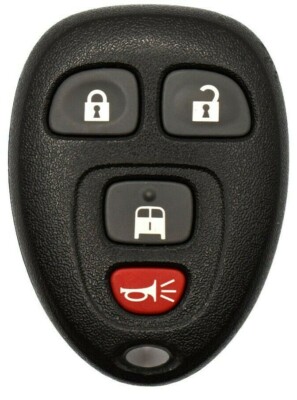 OEM Chevy Express GMC Savanna Keyless Entry Remote Key Fob 20877108 ...