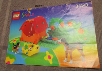 Lego 3150 Scala Notice Instruction Puppy Playground Dog Chien BE | eBay