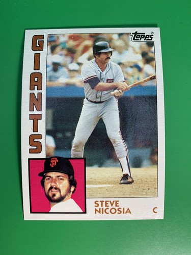 1984 Topps Steve Nicosia #98 San Francisco Giants | eBay