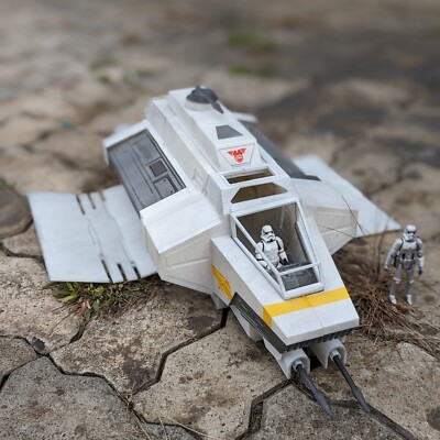 Phantom Attack Shuttle for 3.75 inch (1:18) Scale Figure Diorama ...