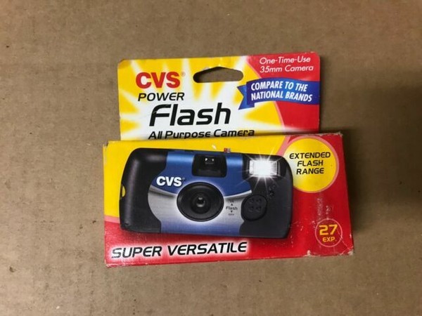 27 Exp CVS Power Flash 1x Use Disposable Camera for sale online | eBay