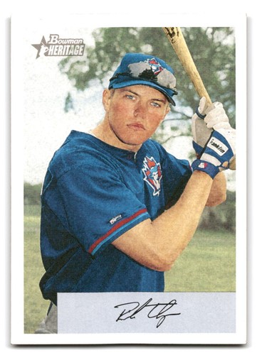 Rich Thompson 2002 Bowman Heritage Baseball #137 Toronto Blue Jays ...