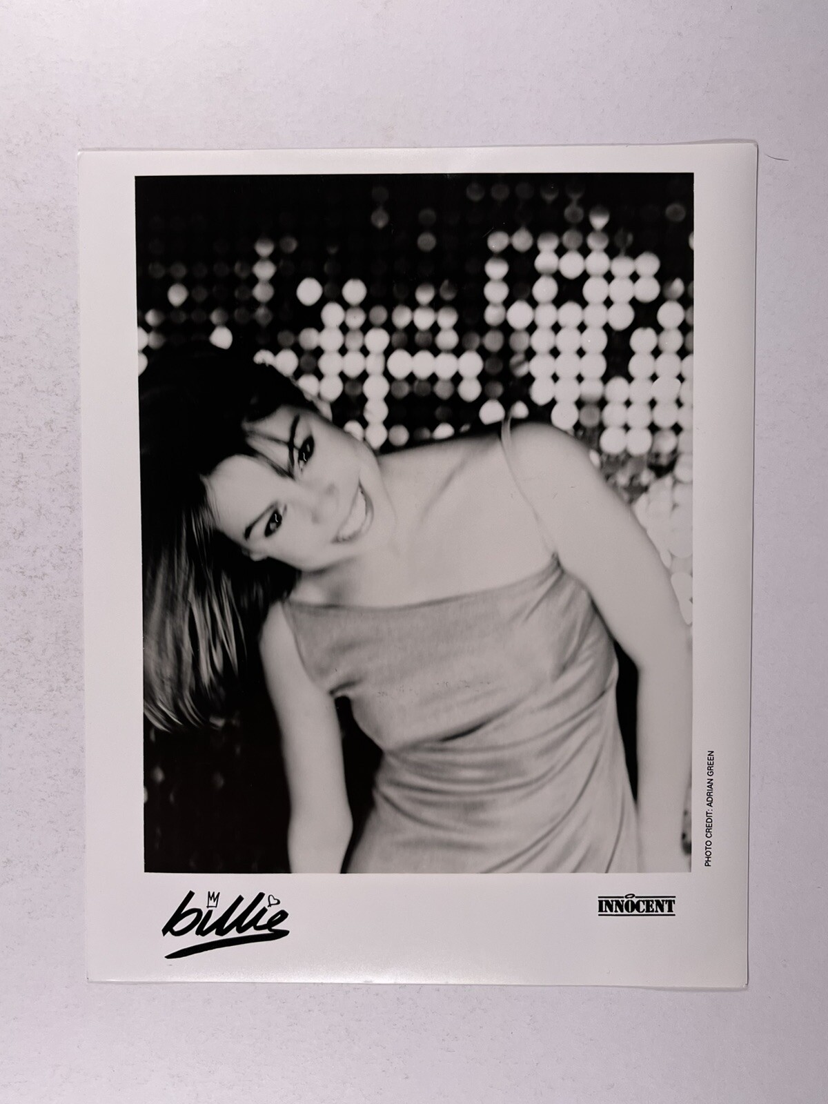 Billie Piper Photo Original Black And White Innocent Press Promotion ...