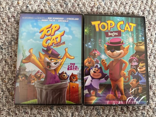 Top Cat The Movie and Top Cat Begins (DVD) 2 Movies Collection Brand ...