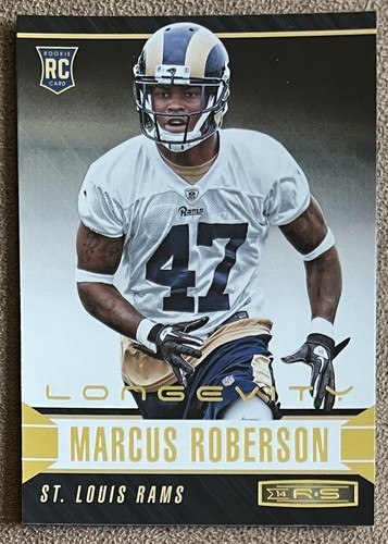 2014 Panini Rookies & Stars Longevity Marcus Roberson Rookie Rams #167 | eBay