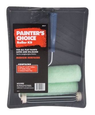 Wooster Painter's Choice 9 in. W Cage Paint Roller Kit Threaded End | eBay